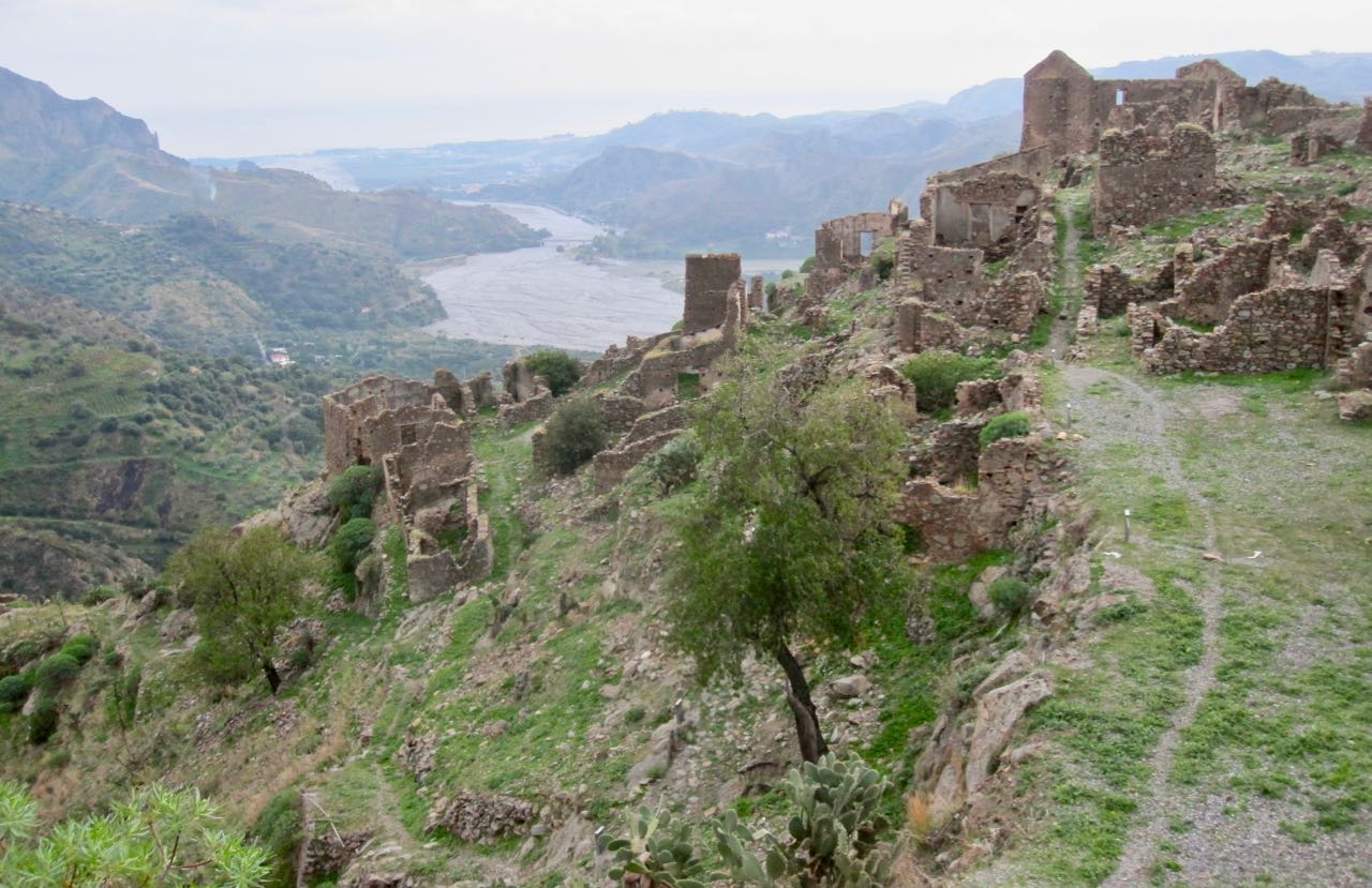 The Castle of Amendolea, A Ghost Town in Calabria, South Italy